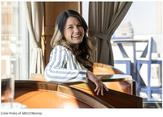 MILWAUKEE BUSINESS JOURNAL FEATURE: ARCO/MURRAY'S CORIE FOLEY CHAMPIONS ...