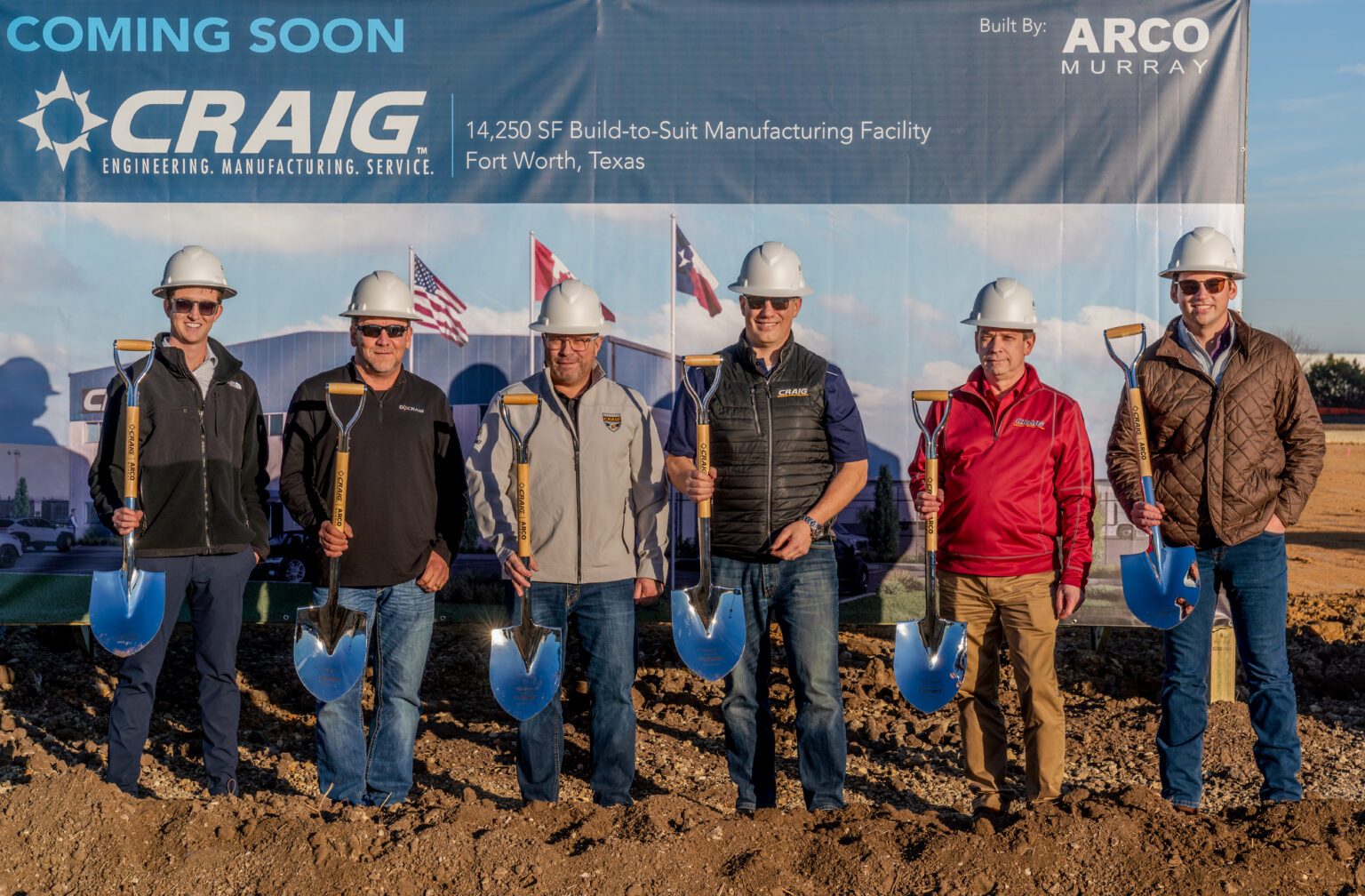 ARCO/Murray and Craig Manufacturing Break Ground in Forth Worth, Texas ...